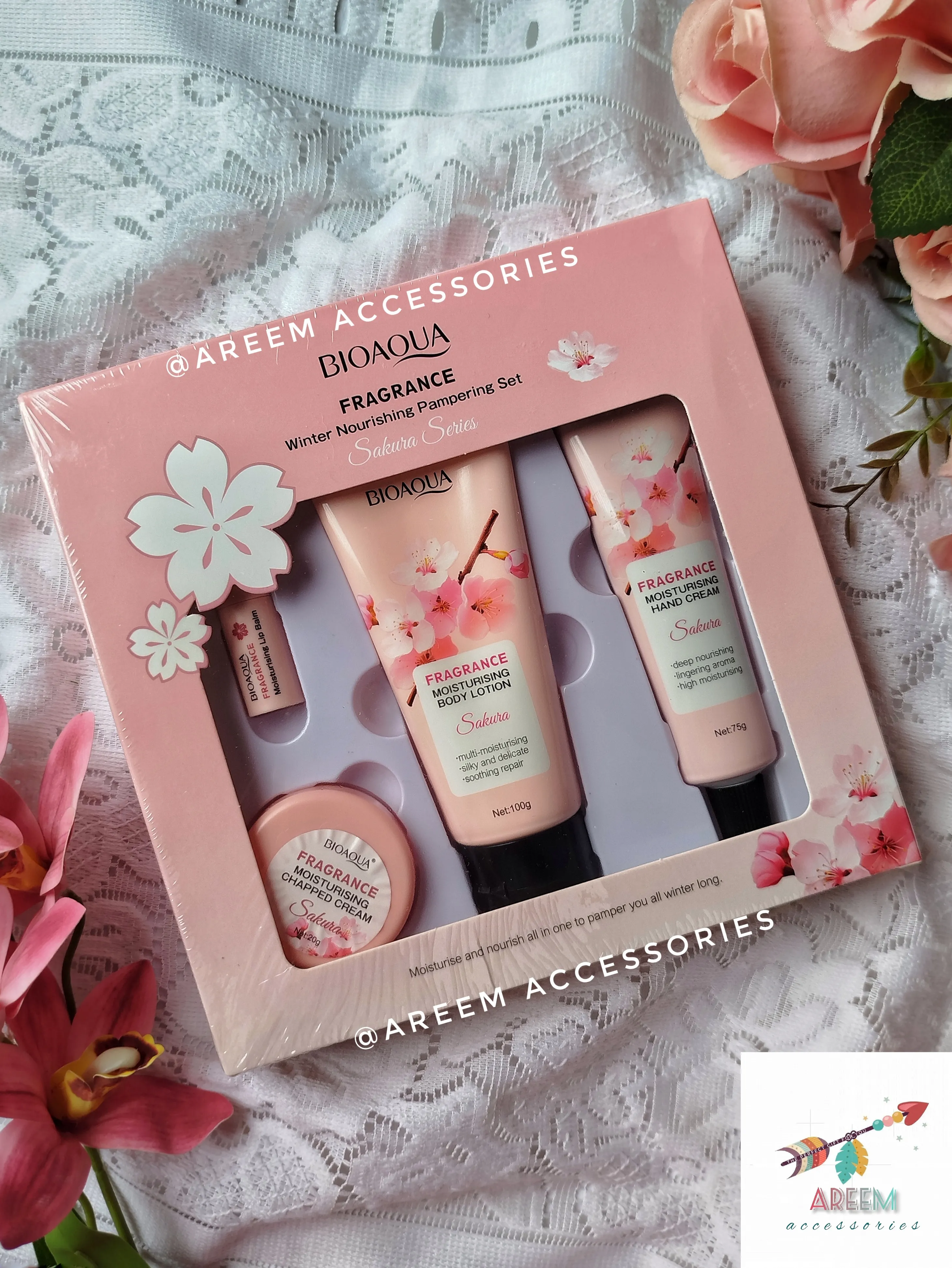 BIOAQUA Winter Nourishing Pampering Set~ Sakura Series | Your Store Name
